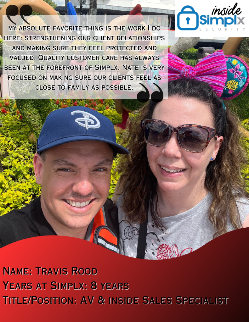 Employee Highlight: Travis Rood - Simplx Security